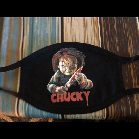 Accessories | 8 Halloweenmasks Jason Chucky Frankenstein Elvira | Poshmark
